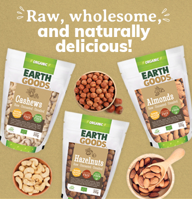 Organic Raw Nuts | Almonds, Cashews, Hazelnuts & Peanuts | Earth Goods ...