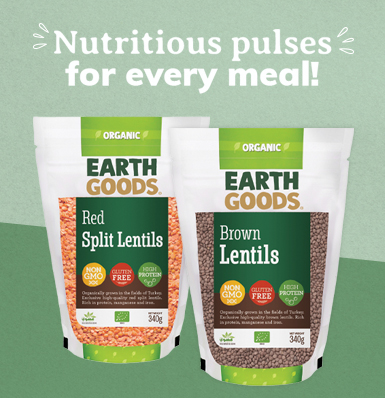 Organic Lentils | Brown, Green & Red Varieties | Earth Goods UAE ...