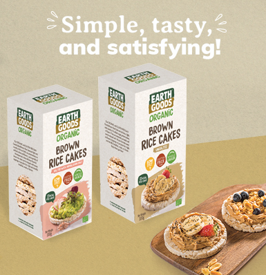 Organic Rice Cakes | Plain & Salted Varieties | Earth Goods UAE | Earth ...